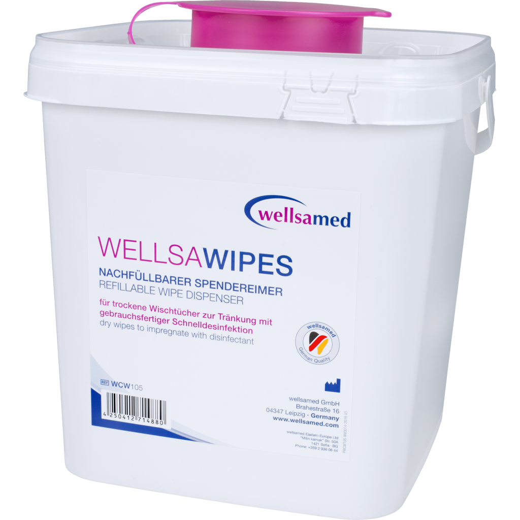 wellsawipes nachfüllbarer Spendereimer, 5 l : Wellsamed